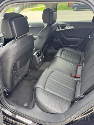 Black Audi A6 2012 in Valmiera, with an engine capacity of 3.00 L and mileage of 276 thousand km for 7950 €, photo 9 on AUTOMOTO.COM.LV