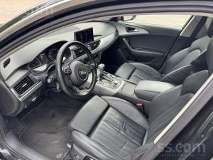 Black Audi A6 2012 in Valmiera, with an engine capacity of 3.00 L and mileage of 276 thousand km for 7950 €, photo 10 on AUTOMOTO.COM.LV