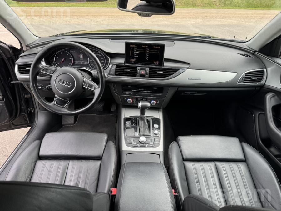 Black Audi A6 2012 in Valmiera, with an engine capacity of 3.00 L and mileage of 276 thousand km for 7950 €, photo 11 on AUTOMOTO.COM.LV