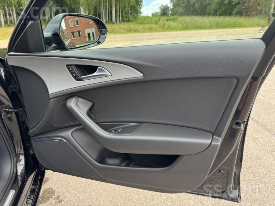 Black Audi A6 2012 in Valmiera, with an engine capacity of 3.00 L and mileage of 276 thousand km for 7950 €, photo 15 on AUTOMOTO.COM.LV