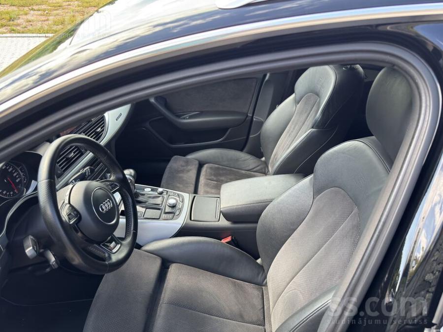 Melns Audi A6 2012 Rēzekne, ar dzinēja tilpumu 3.00 L un nobraukumu 284 tūkst. km par 13900 €, foto 15 vietnē AUTOMOTO.COM.LV