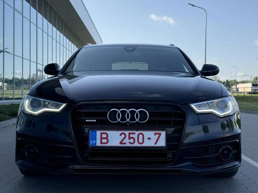 Black Audi A6 2012 in Rezekne, with an engine capacity of 3.00 L and mileage of 248 thousand km for 13990 €, photo 1 on AUTOMOTO.COM.LV