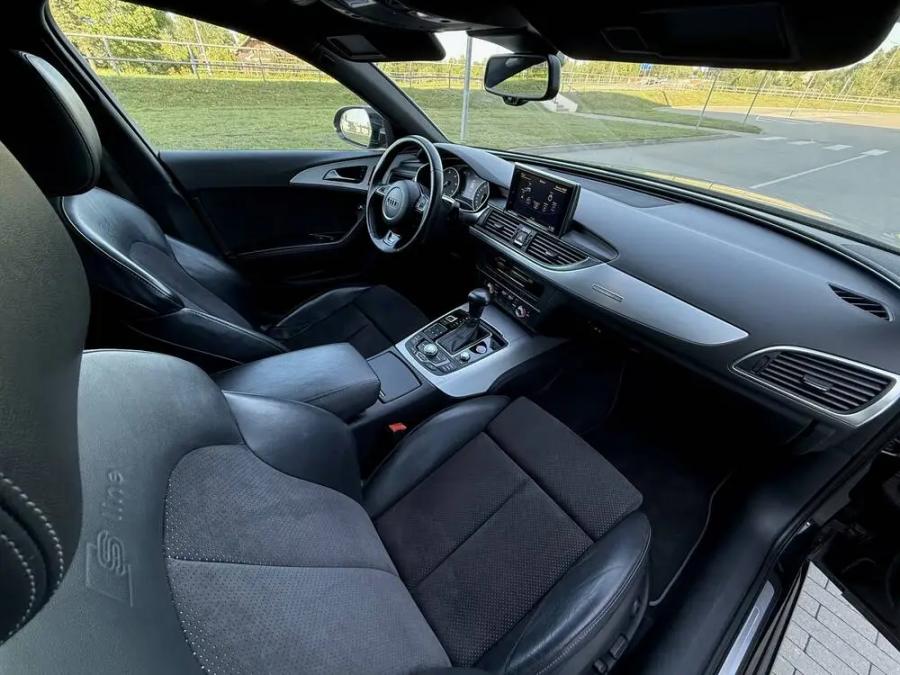 Black Audi A6 2012 in Rezekne, with an engine capacity of 3.00 L and mileage of 248 thousand km for 13990 €, photo 15 on AUTOMOTO.COM.LV