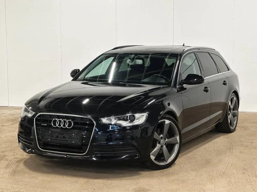 Black Audi A6 2012 in Jurmala, with an engine capacity of 3.00 L and mileage of 331 thousand km for 11995 €, photo 1 on AUTOMOTO.COM.LV