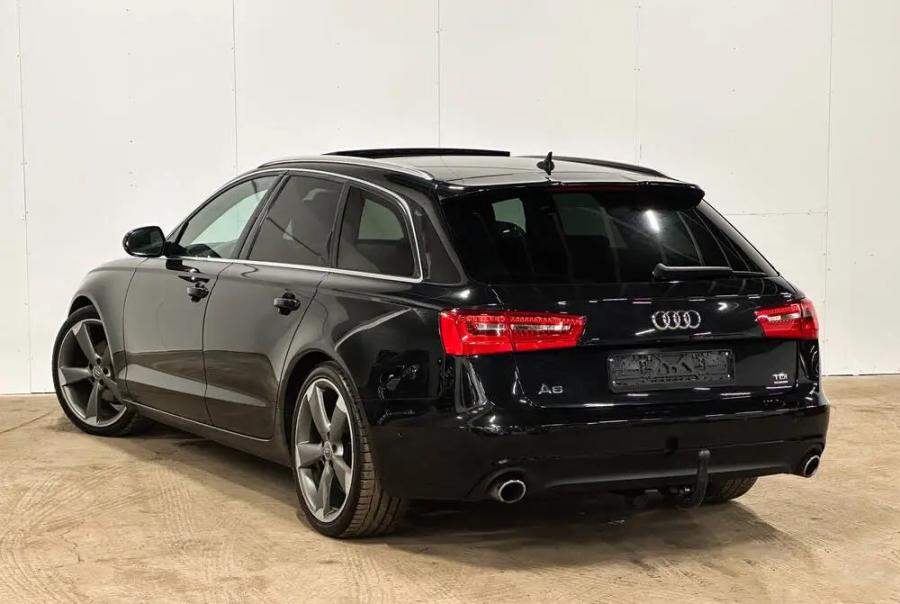 Black Audi A6 2012 in Jurmala, with an engine capacity of 3.00 L and mileage of 331 thousand km for 11995 €, photo 8 on AUTOMOTO.COM.LV