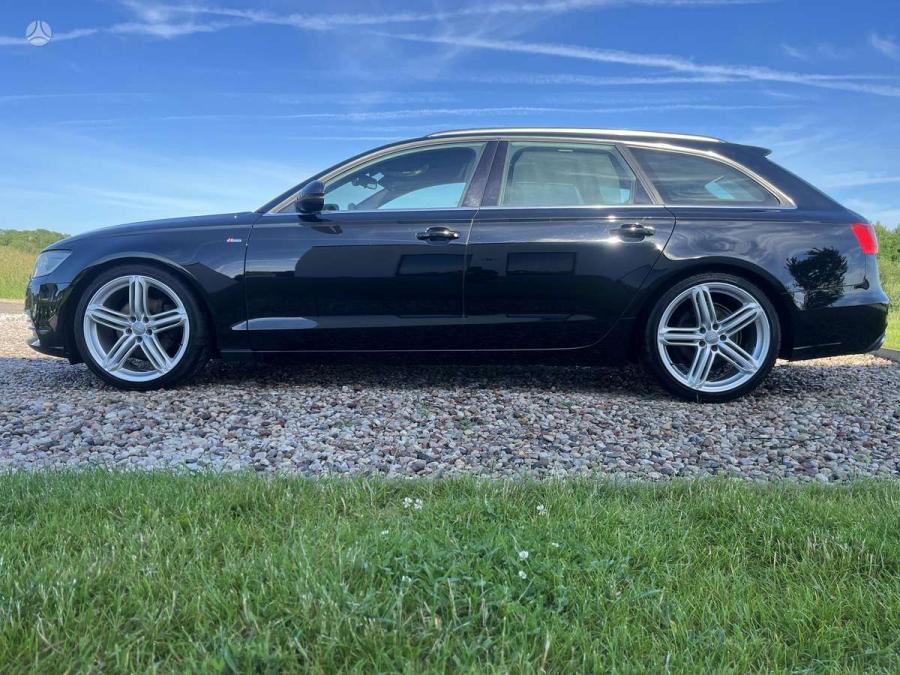 Black Audi A6 2012 in Alytus, with an engine capacity of 2.97 L and mileage of 218 thousand km for 8999 €, photo 9 on AUTOMOTO.COM.LV