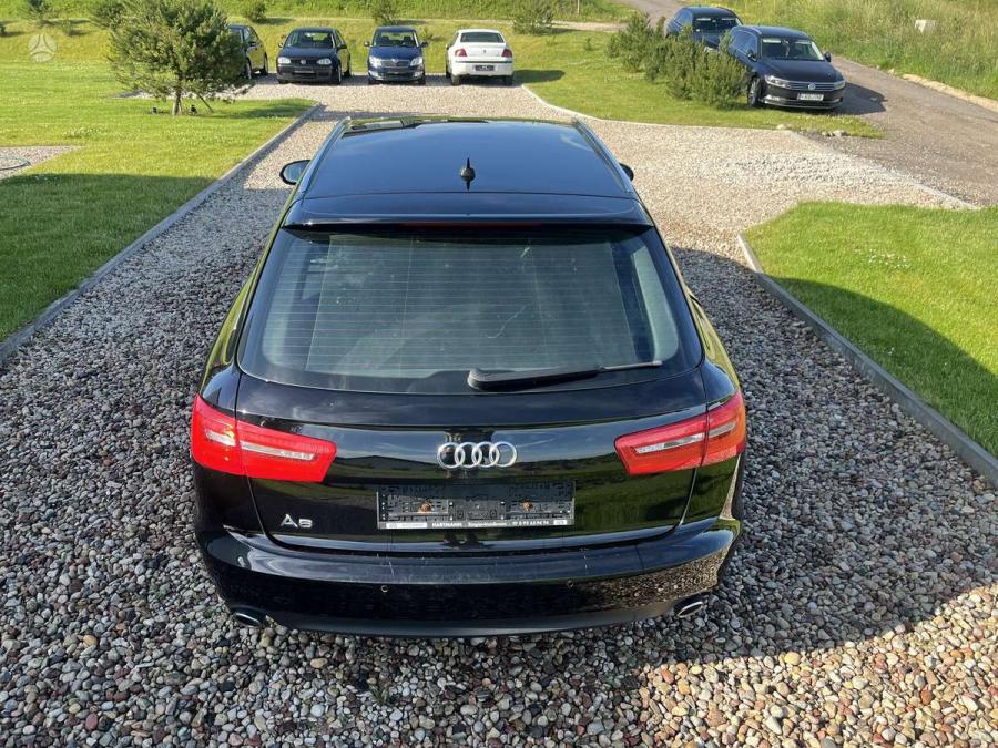 Black Audi A6 2012 in Alytus, with an engine capacity of 2.97 L and mileage of 218 thousand km for 8999 €, photo 12 on AUTOMOTO.COM.LV