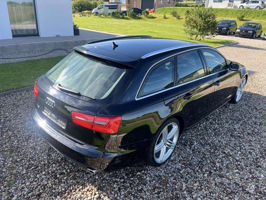 Black Audi A6 2012 in Alytus, with an engine capacity of 2.97 L and mileage of 218 thousand km for 8999 €, photo 14 on AUTOMOTO.COM.LV