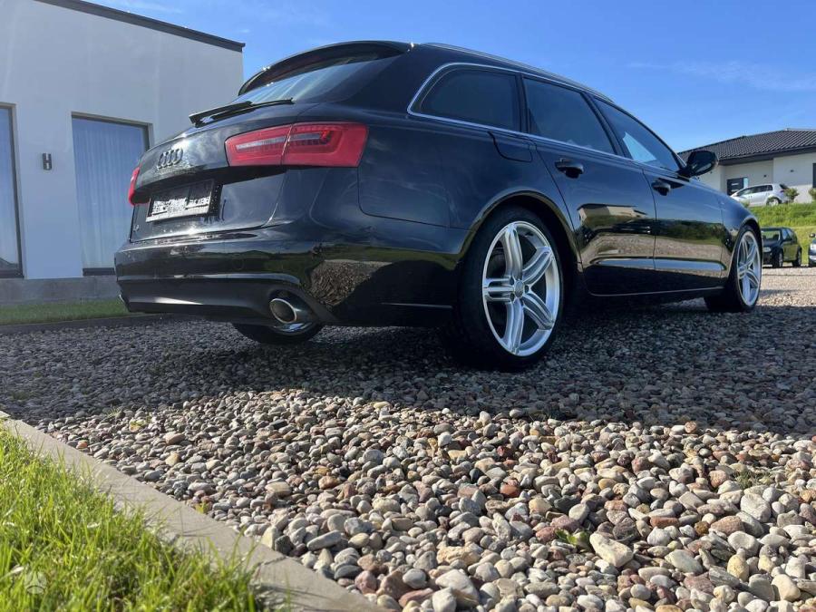 Black Audi A6 2012 in Alytus, with an engine capacity of 2.97 L and mileage of 218 thousand km for 8999 €, photo 15 on AUTOMOTO.COM.LV