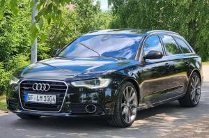 Черный Ауди А6 2012 в Вильнюс, объемом двигателя 2.97 л и пробегом 287 тыс. км за 11750 €, фото 4 на AUTOMOTO.COM.LV