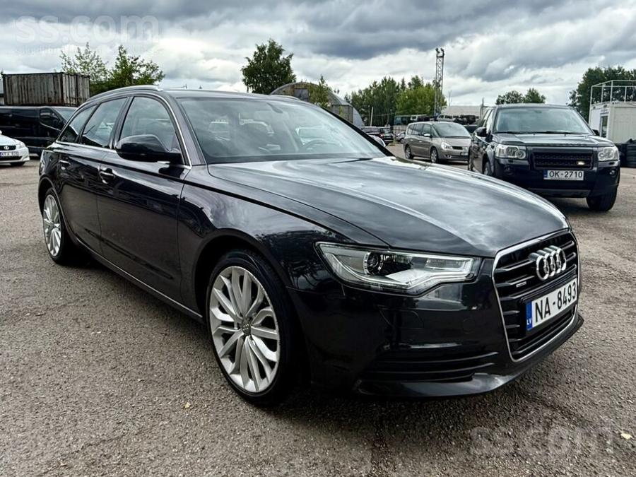 Black Audi A6 2012 in Riga, with an engine capacity of 3.00 L and mileage of 0 thousand km for 9990 €, photo 3 on AUTOMOTO.COM.LV
