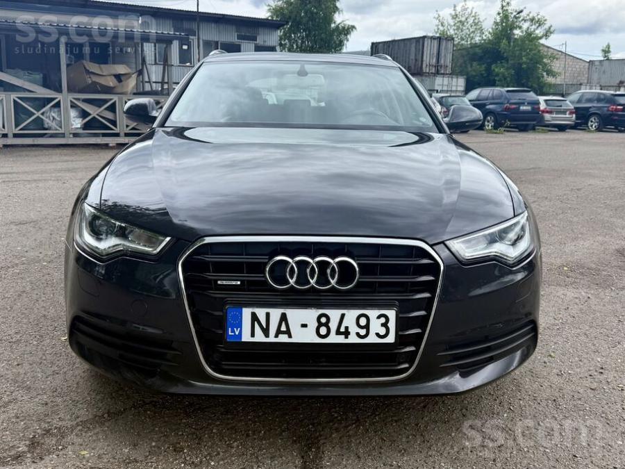 Black Audi A6 2012 in Riga, with an engine capacity of 3.00 L and mileage of 0 thousand km for 9990 €, photo 5 on AUTOMOTO.COM.LV