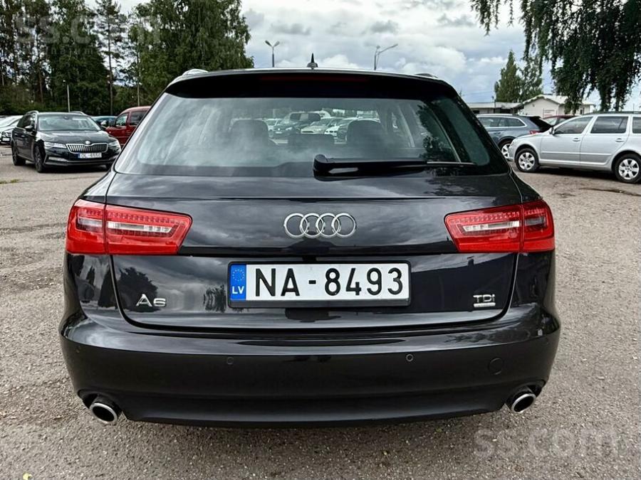 Black Audi A6 2012 in Riga, with an engine capacity of 3.00 L and mileage of 0 thousand km for 9990 €, photo 7 on AUTOMOTO.COM.LV