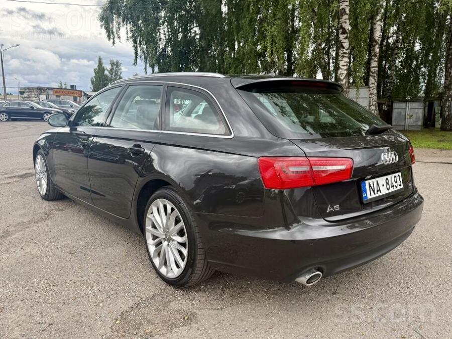 Black Audi A6 2012 in Riga, with an engine capacity of 3.00 L and mileage of 0 thousand km for 9990 €, photo 8 on AUTOMOTO.COM.LV