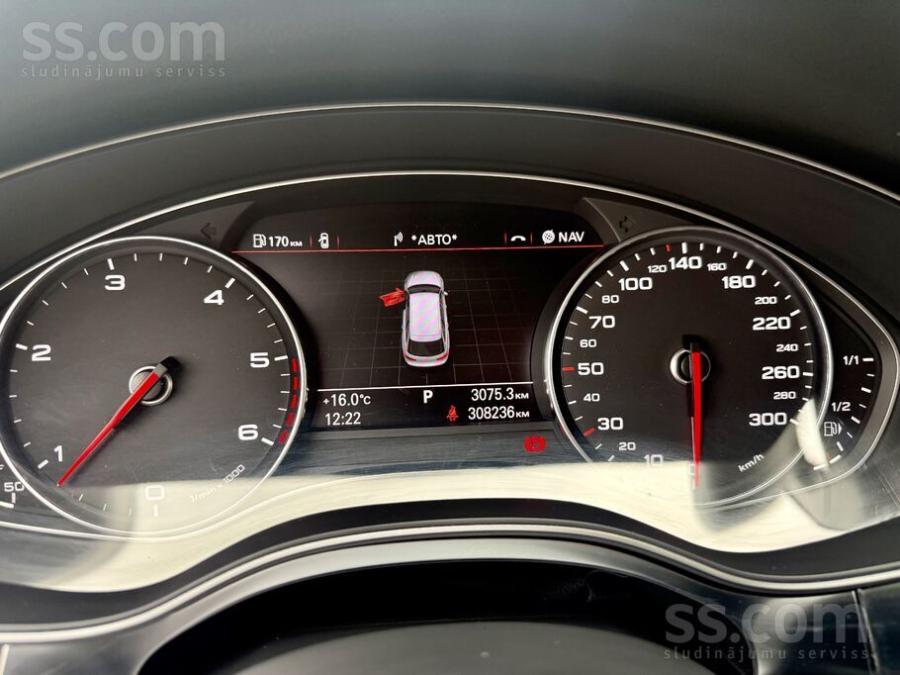 Black Audi A6 2012 in Riga, with an engine capacity of 3.00 L and mileage of 0 thousand km for 9990 €, photo 18 on AUTOMOTO.COM.LV