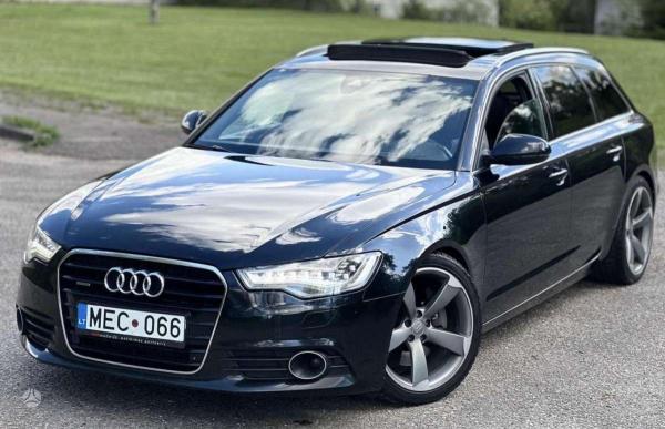 Black Audi A6 2012 in Vilnius, with an engine capacity of 2.97 L and mileage of 424 thousand km for 12500 €, photo 3 on AUTOMOTO.COM.LV