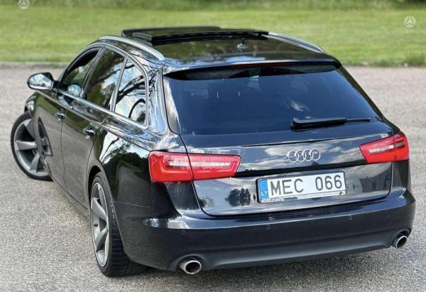 Black Audi A6 2012 in Vilnius, with an engine capacity of 2.97 L and mileage of 424 thousand km for 12500 €, photo 5 on AUTOMOTO.COM.LV