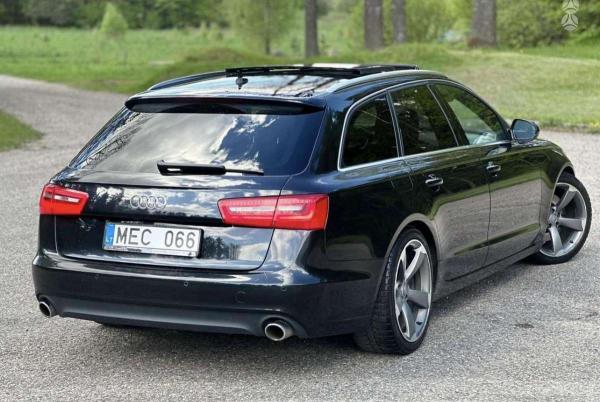 Black Audi A6 2012 in Vilnius, with an engine capacity of 2.97 L and mileage of 424 thousand km for 12500 €, photo 6 on AUTOMOTO.COM.LV
