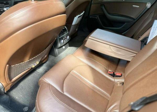 Black Audi A6 2012 in Vilnius, with an engine capacity of 2.97 L and mileage of 424 thousand km for 12500 €, photo 8 on AUTOMOTO.COM.LV