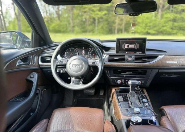 Black Audi A6 2012 in Vilnius, with an engine capacity of 2.97 L and mileage of 424 thousand km for 12500 €, photo 9 on AUTOMOTO.COM.LV