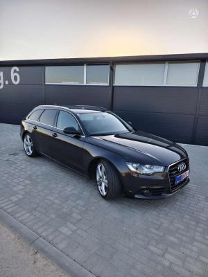 Black Audi A6 2012 in Kaunas, with an engine capacity of 2.97 L and mileage of 322 thousand km for 8950 €, photo 3 on AUTOMOTO.COM.LV