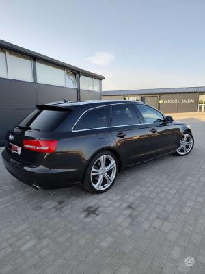 Black Audi A6 2012 in Kaunas, with an engine capacity of 2.97 L and mileage of 322 thousand km for 8950 €, photo 4 on AUTOMOTO.COM.LV