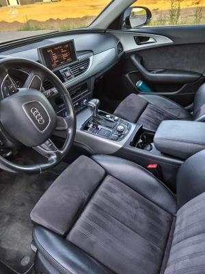 Black Audi A6 2012 in Kaunas, with an engine capacity of 2.97 L and mileage of 322 thousand km for 8950 €, photo 12 on AUTOMOTO.COM.LV