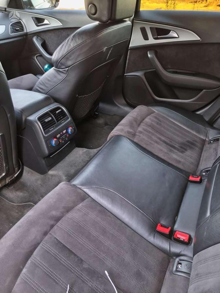 Black Audi A6 2012 in Kaunas, with an engine capacity of 2.97 L and mileage of 322 thousand km for 8950 €, photo 13 on AUTOMOTO.COM.LV