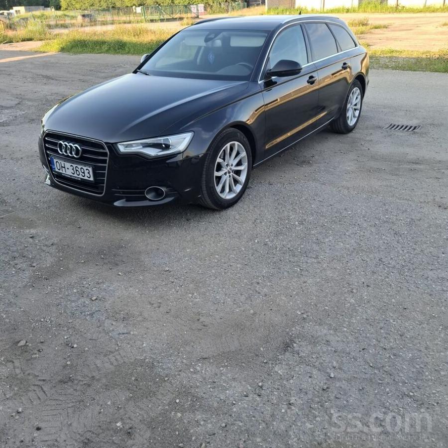 Black Audi A6 2012 in Bauska, with an engine capacity of 2.00 L and mileage of 318 thousand km for 8000 €, photo 1 on AUTOMOTO.COM.LV