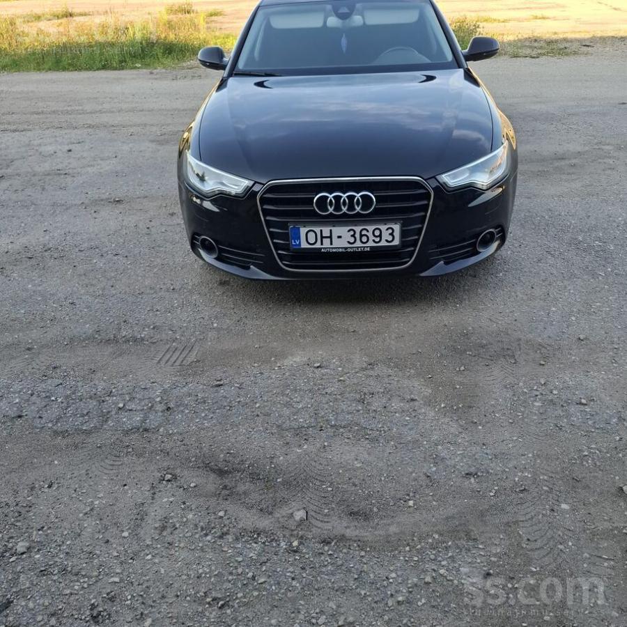 Black Audi A6 2012 in Bauska, with an engine capacity of 2.00 L and mileage of 318 thousand km for 8000 €, photo 4 on AUTOMOTO.COM.LV