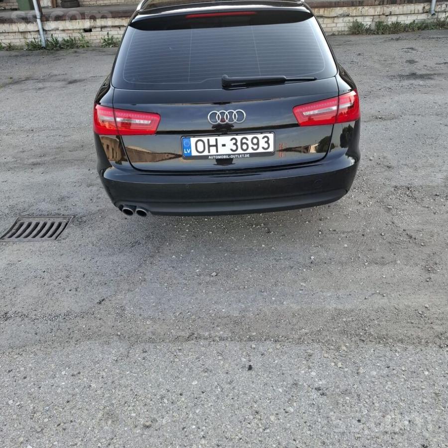 Black Audi A6 2012 in Bauska, with an engine capacity of 2.00 L and mileage of 318 thousand km for 8000 €, photo 6 on AUTOMOTO.COM.LV