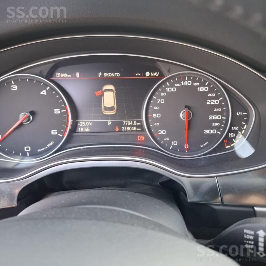 Black Audi A6 2012 in Bauska, with an engine capacity of 2.00 L and mileage of 318 thousand km for 8000 €, photo 17 on AUTOMOTO.COM.LV