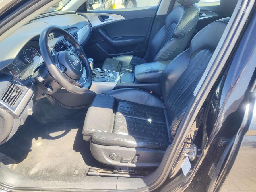 Black Audi A6 2012 in Taurage, with an engine capacity of 2.97 L and mileage of 367 thousand km for 5500 €, photo 11 on AUTOMOTO.COM.LV