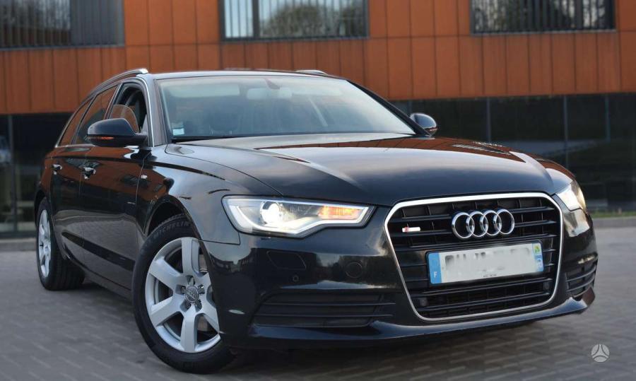 Black Audi A6 2012 in Klaipeda, with an engine capacity of 1.97 L and mileage of 290 thousand km for 8750 €, photo 4 on AUTOMOTO.COM.LV