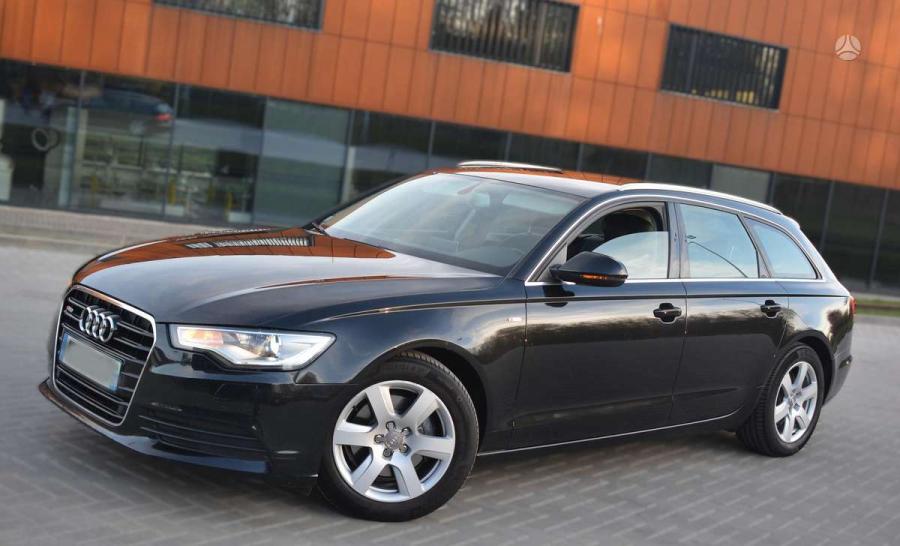 Black Audi A6 2012 in Klaipeda, with an engine capacity of 1.97 L and mileage of 290 thousand km for 8750 €, photo 5 on AUTOMOTO.COM.LV