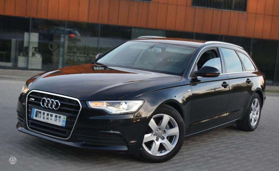 Black Audi A6 2012 in Klaipeda, with an engine capacity of 1.97 L and mileage of 290 thousand km for 8750 €, photo 8 on AUTOMOTO.COM.LV