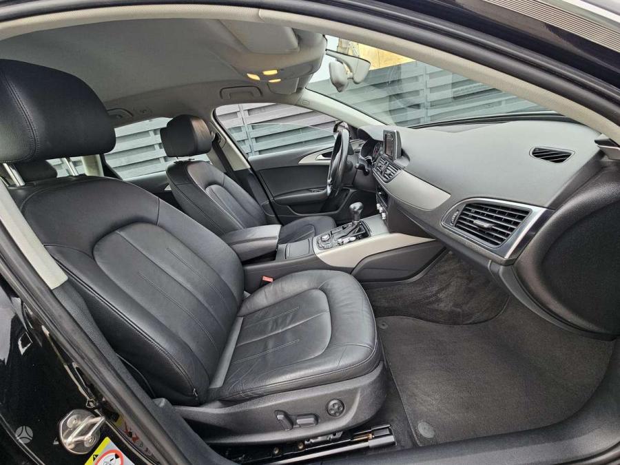 Black Audi A6 2012 in Klaipeda, with an engine capacity of 1.97 L and mileage of 290 thousand km for 8750 €, photo 13 on AUTOMOTO.COM.LV