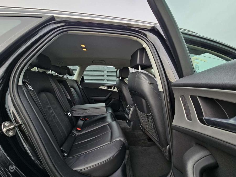 Black Audi A6 2012 in Klaipeda, with an engine capacity of 1.97 L and mileage of 290 thousand km for 8750 €, photo 15 on AUTOMOTO.COM.LV