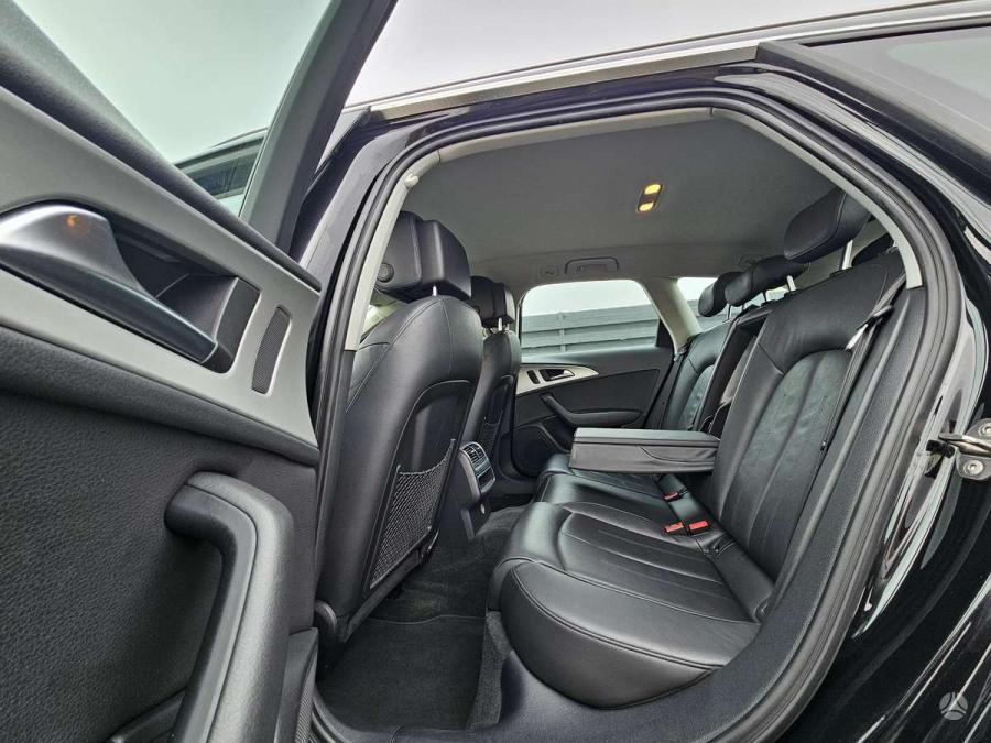Black Audi A6 2012 in Klaipeda, with an engine capacity of 1.97 L and mileage of 290 thousand km for 8750 €, photo 16 on AUTOMOTO.COM.LV