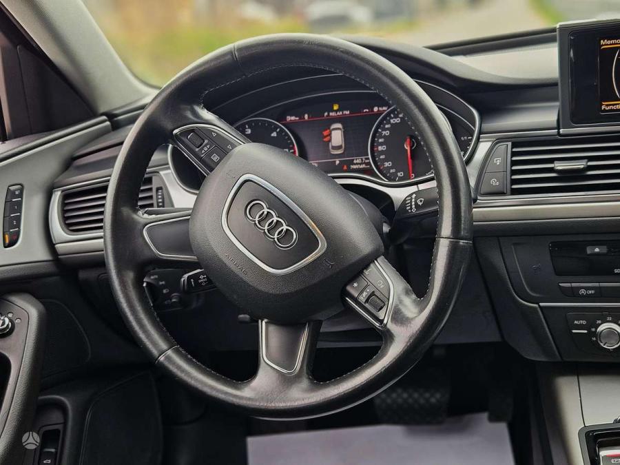 Black Audi A6 2012 in Klaipeda, with an engine capacity of 1.97 L and mileage of 290 thousand km for 8750 €, photo 17 on AUTOMOTO.COM.LV