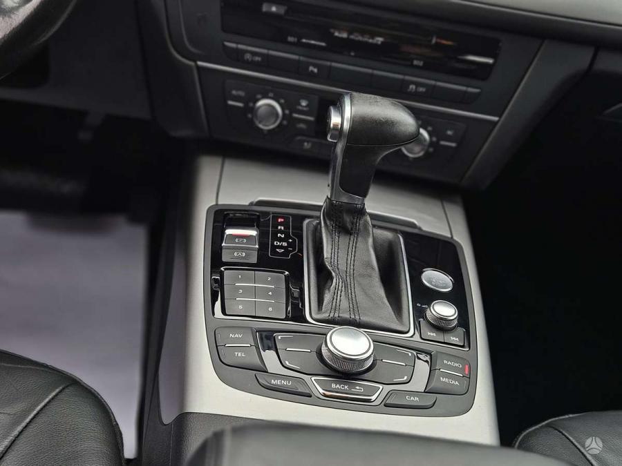 Black Audi A6 2012 in Klaipeda, with an engine capacity of 1.97 L and mileage of 290 thousand km for 8750 €, photo 18 on AUTOMOTO.COM.LV
