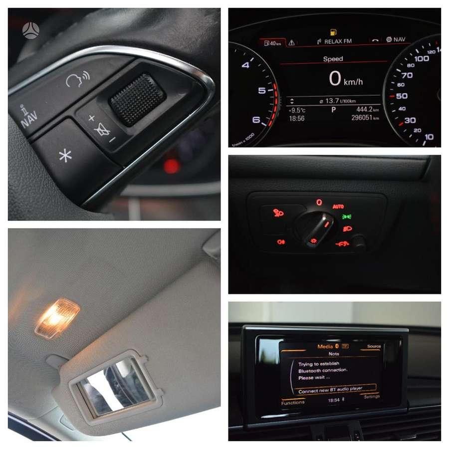 Black Audi A6 2012 in Klaipeda, with an engine capacity of 1.97 L and mileage of 290 thousand km for 8750 €, photo 33 on AUTOMOTO.COM.LV