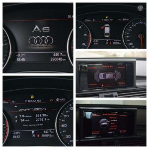 Black Audi A6 2012 in Klaipeda, with an engine capacity of 1.97 L and mileage of 290 thousand km for 8750 €, photo 35 on AUTOMOTO.COM.LV