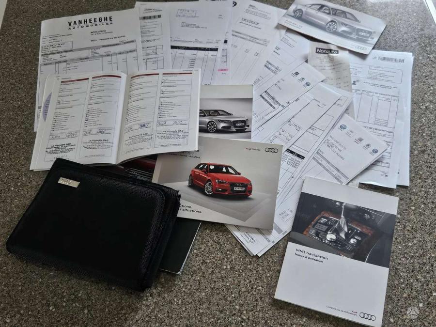 Black Audi A6 2012 in Klaipeda, with an engine capacity of 1.97 L and mileage of 290 thousand km for 8750 €, photo 40 on AUTOMOTO.COM.LV