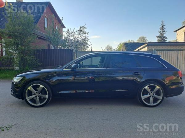 Black Audi A6 2012 in Daugavpils, with an engine capacity of 3.00 L and mileage of 215 thousand km for 9350 €, photo 5 on AUTOMOTO.COM.LV