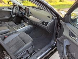 Melns Audi A6 2012 Daugavpils, ar dzinēja tilpumu 3.00 L un nobraukumu 215 tūkst. km par 9350 €, foto 12 vietnē AUTOMOTO.COM.LV