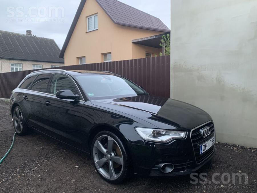 Melns Audi A6 2012 Daugavpils, ar dzinēja tilpumu 3.00 L un nobraukumu 215 tūkst. km par 9350 €, foto 19 vietnē AUTOMOTO.COM.LV