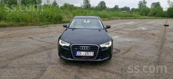 Melns Audi A6 2012 Aizkraukle, ar dzinēja tilpumu 3.00 L un nobraukumu 307 tūkst. km par 9800 €, foto 1 vietnē AUTOMOTO.COM.LV