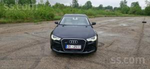 Melns Audi A6 2012 Aizkraukle, ar dzinēja tilpumu 3.00 L un nobraukumu 307 tūkst. km par 9800 €, foto  vietnē AUTOMOTO.COM.LV