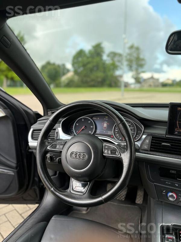 Melns Audi A6 2012 Cēsis, ar dzinēja tilpumu 3.00 L un nobraukumu 342 tūkst. km par 11000 €, foto 6 vietnē AUTOMOTO.COM.LV